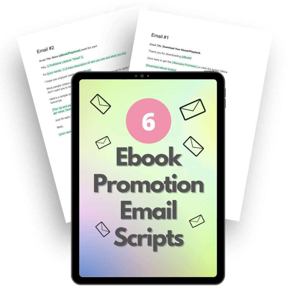 Freebie Ebook Email Series – Course Hustle