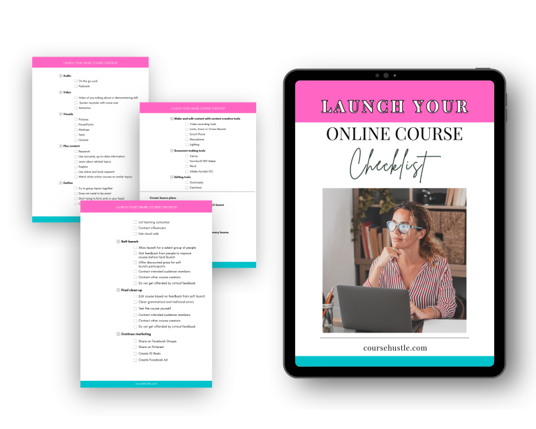 Freebie Course Launch Checklist – Course Hustle Freebie Course Launch Checklist – Course Hustle